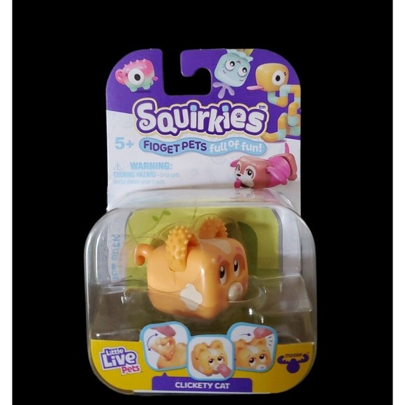 Toys | Little Live Pets Squirkies Clickety Cat Fidget 222 New | Poshmark
